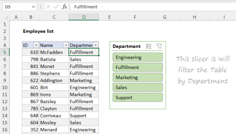 Excel Glossary | Exceljet